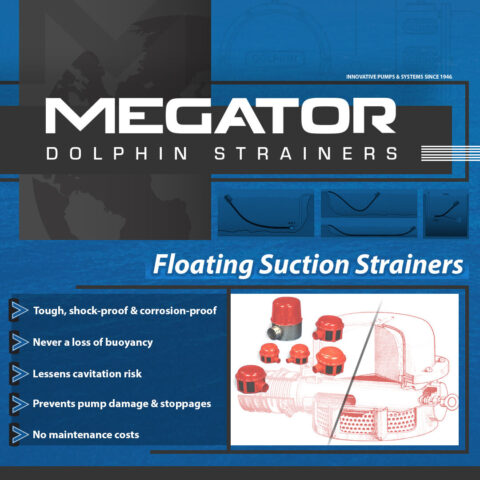 Dolphin Floating Strainers - Megator
